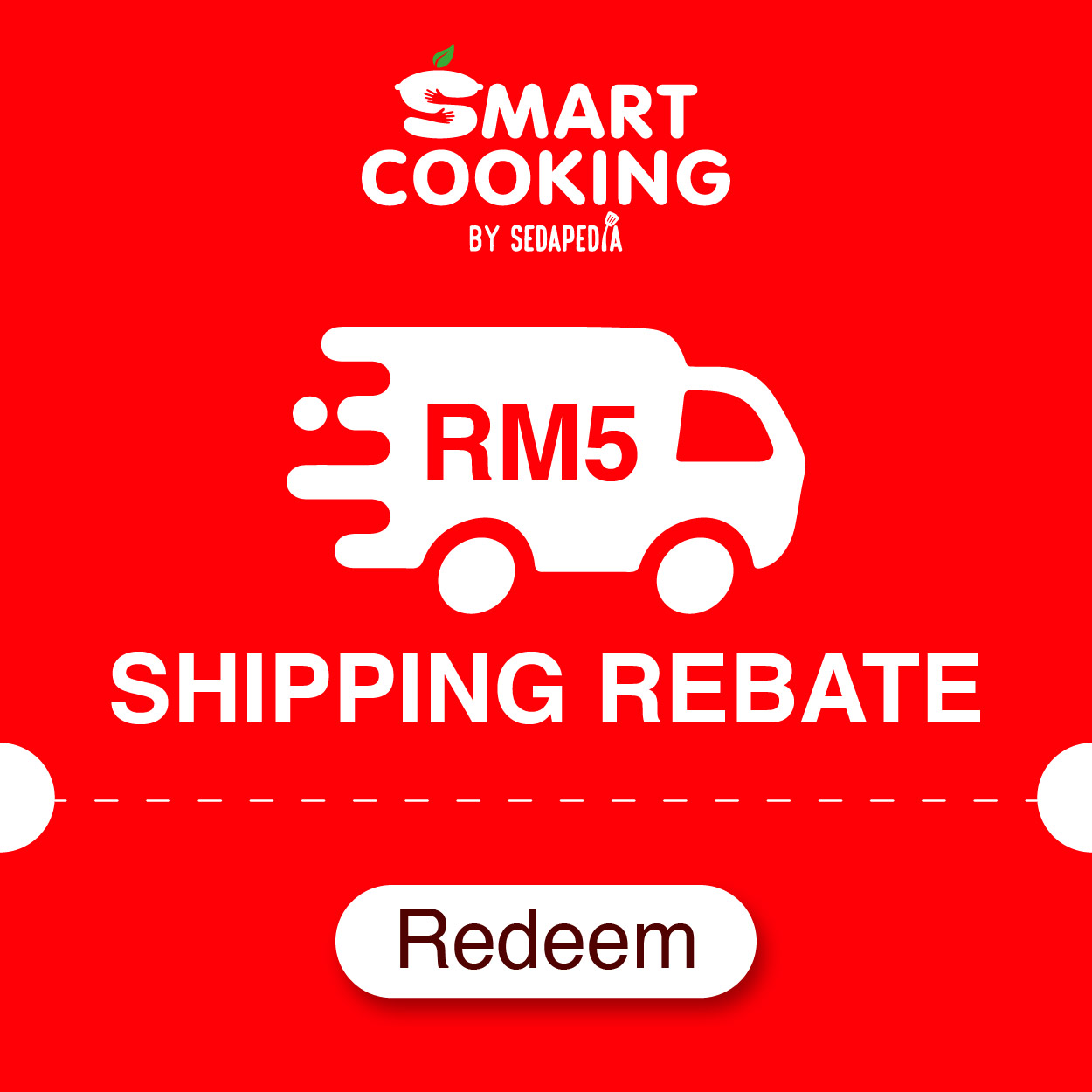 RM5 Shipping Rebate - Smart Cooking