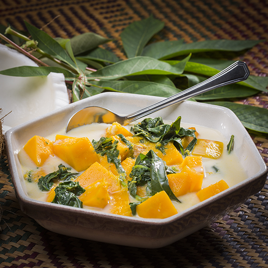 Daun Tapioca dan Labu dalam Kuah Kelapa - Smart Cooking